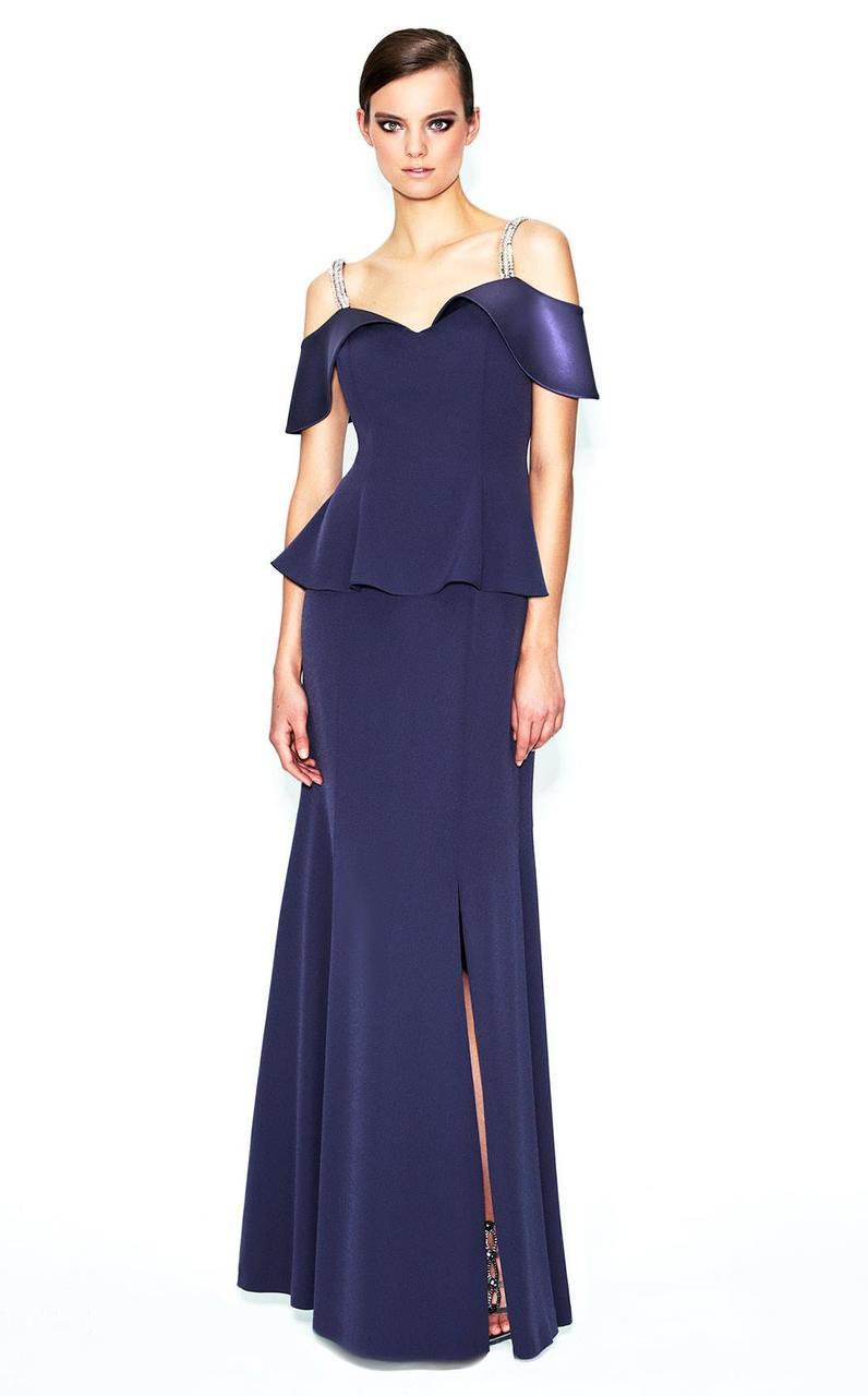 Alexander by Daymor 550 - Long Sheath Dress - Embellished straps, Off ...