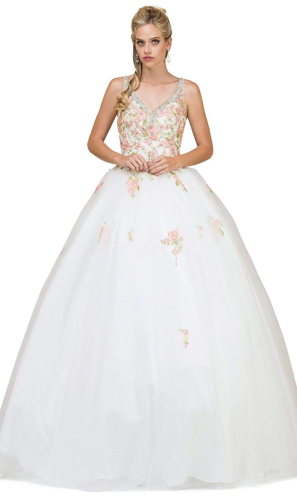 Dancing Queen Danq_1187 - Long Ballgown Dress - Sleeveless ...