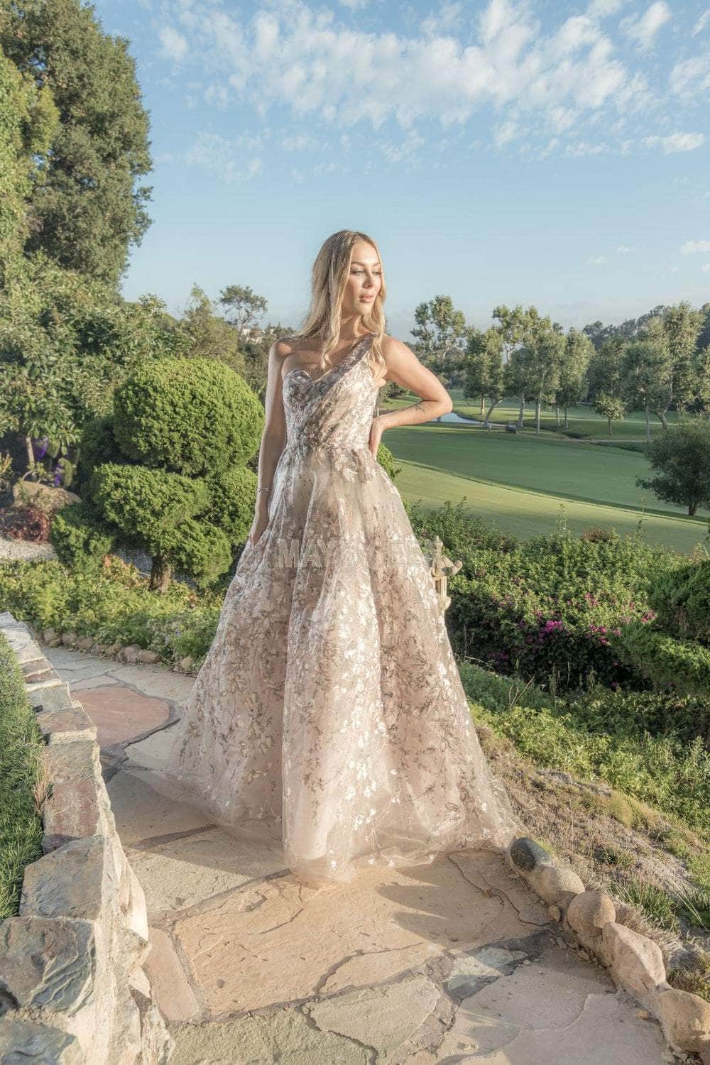 May Queen RQ8057 - Asymmetric Gown – ADASA