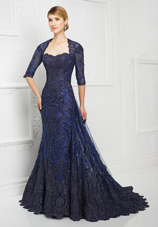 Mon Cheri Queen Anne Lace Gown with Long Train 217D83 – ADASA